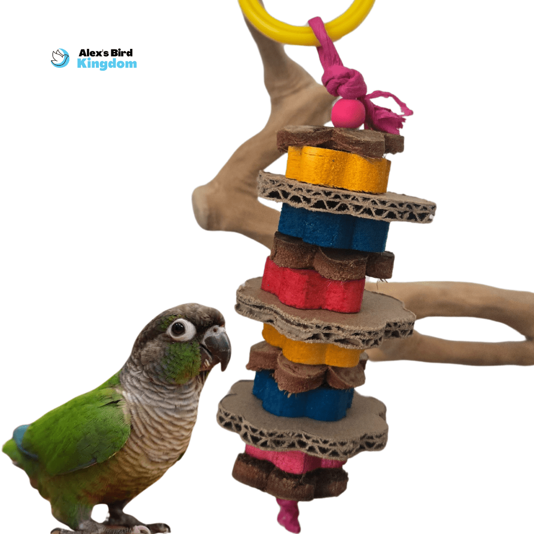 Balsa Blast Chewing Toy – For Small Birds Who Love to Chew – Alex's ...