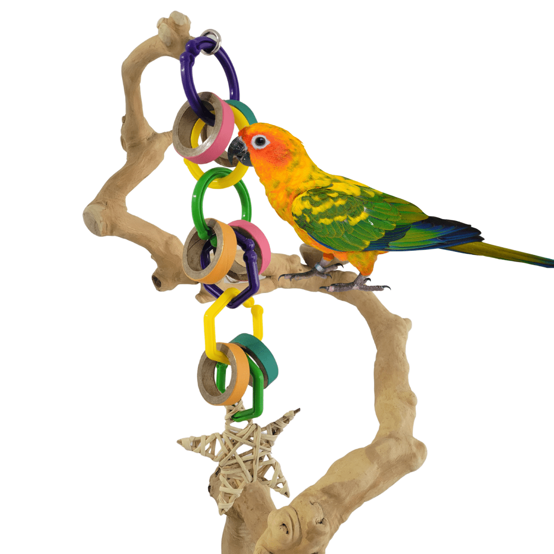 Shred-O-Mania Bird Toy by Alex Bird Toys – Alex's Bird Kingdom