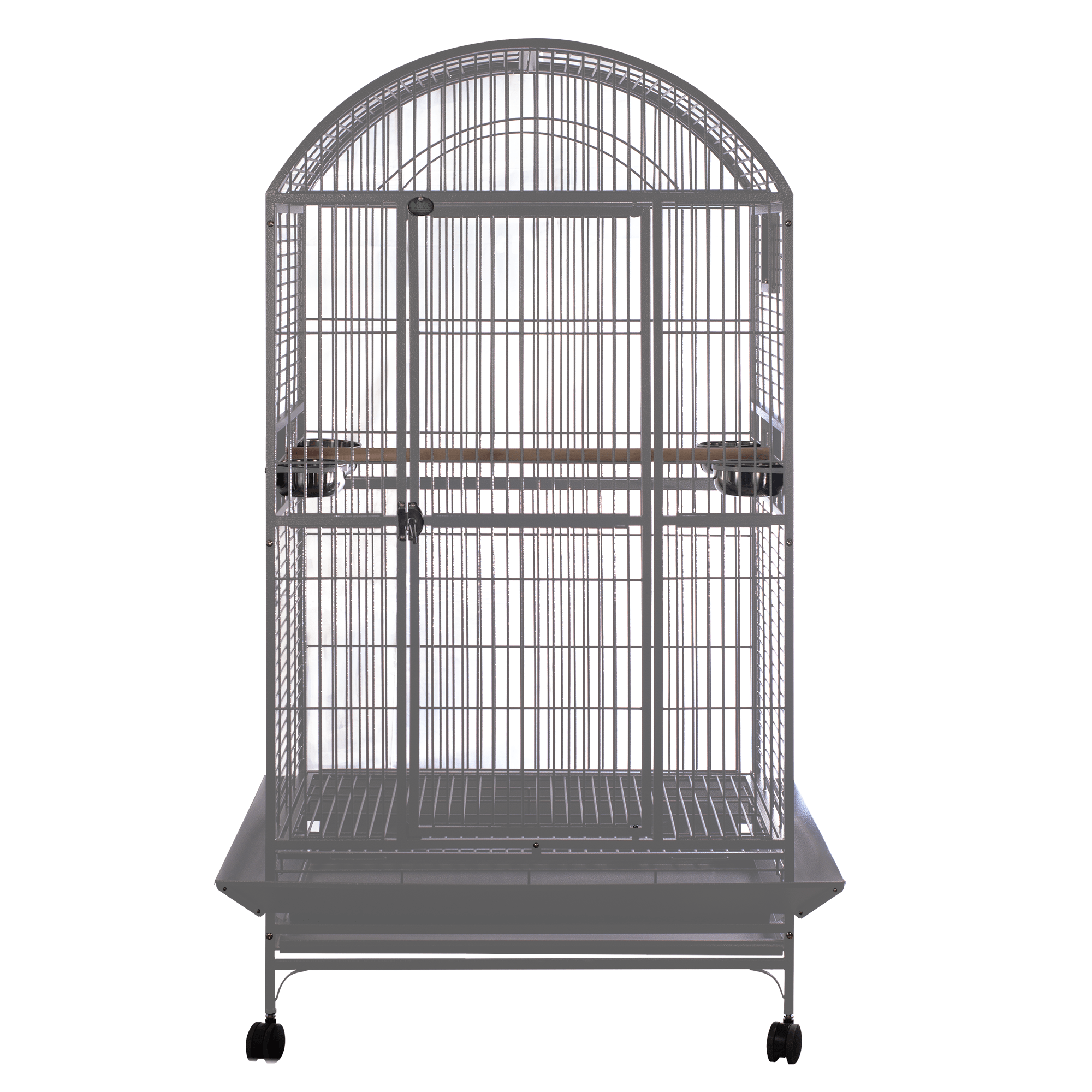 Large Dome Top Cockatoo Cage with Wheels | A&E Bird Cage – Alex's Bird ...